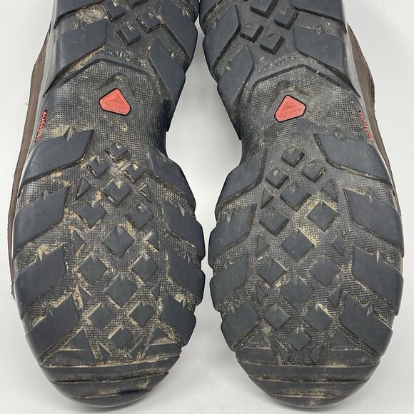 Salomon | Shoes | Salomon Snow Clog Shoes Mens 3 Brown Suede Slip On ...